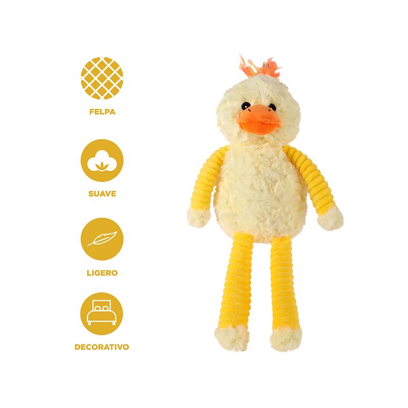 Peluche Animales De Patas Largas Serie 17In. Pato 43Cm X 19Cm X 15Cm ...